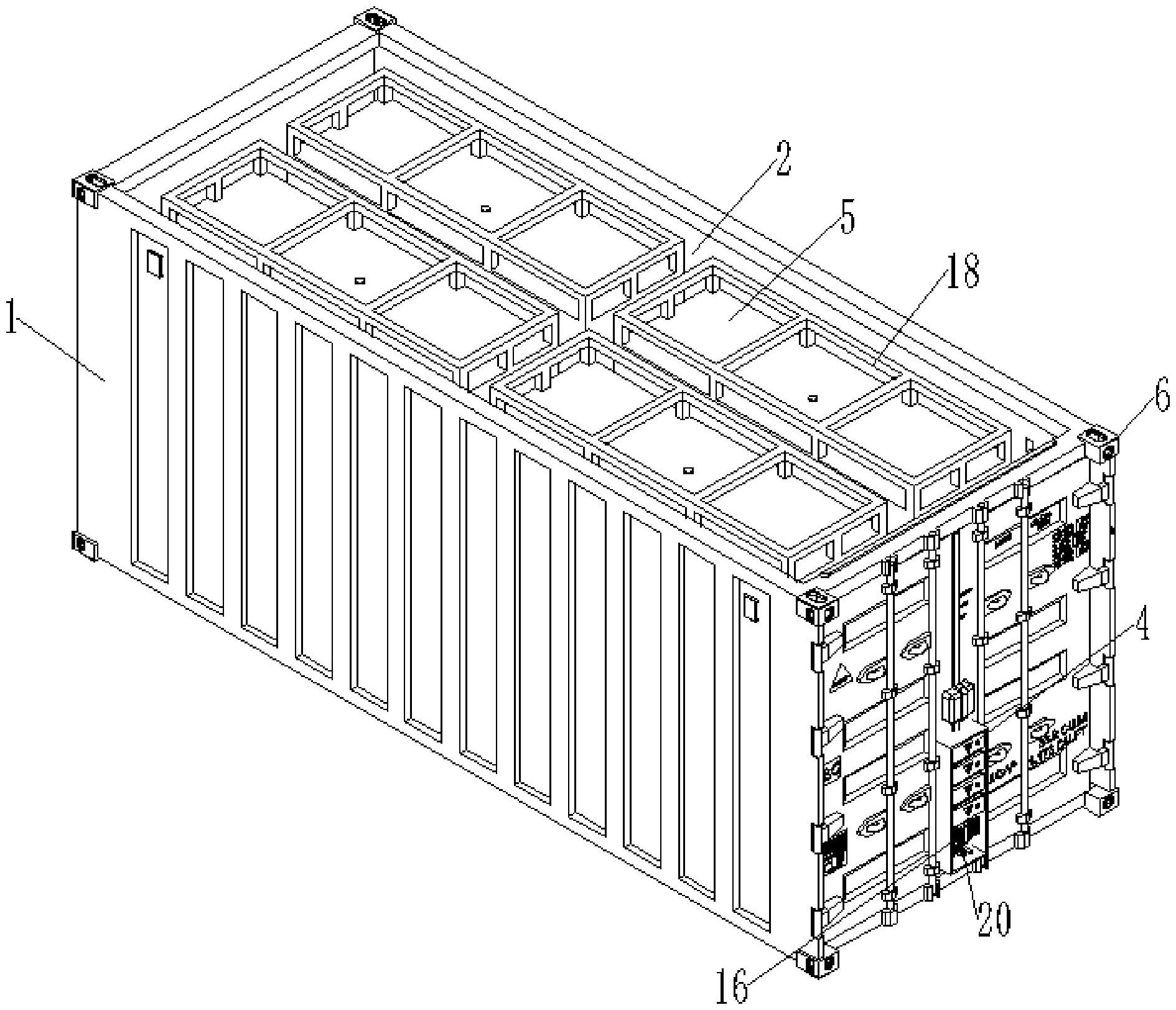 一种电动船舶的集装箱电池和电动船舶的换电方法_专利查询 - 企查查