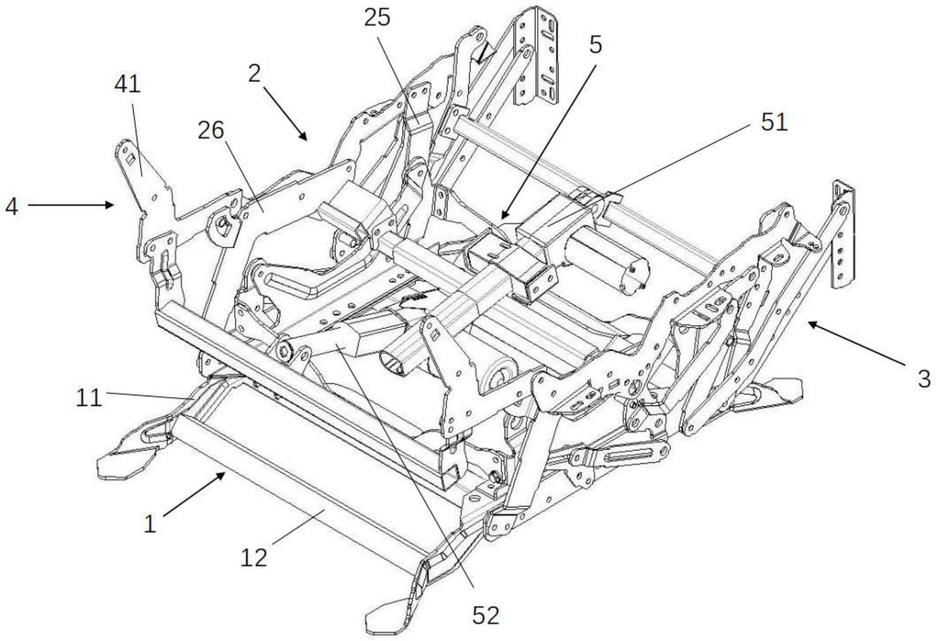 用于可活动的座椅单元的机械伸展装置及座椅单元_专利查询 - 企查查