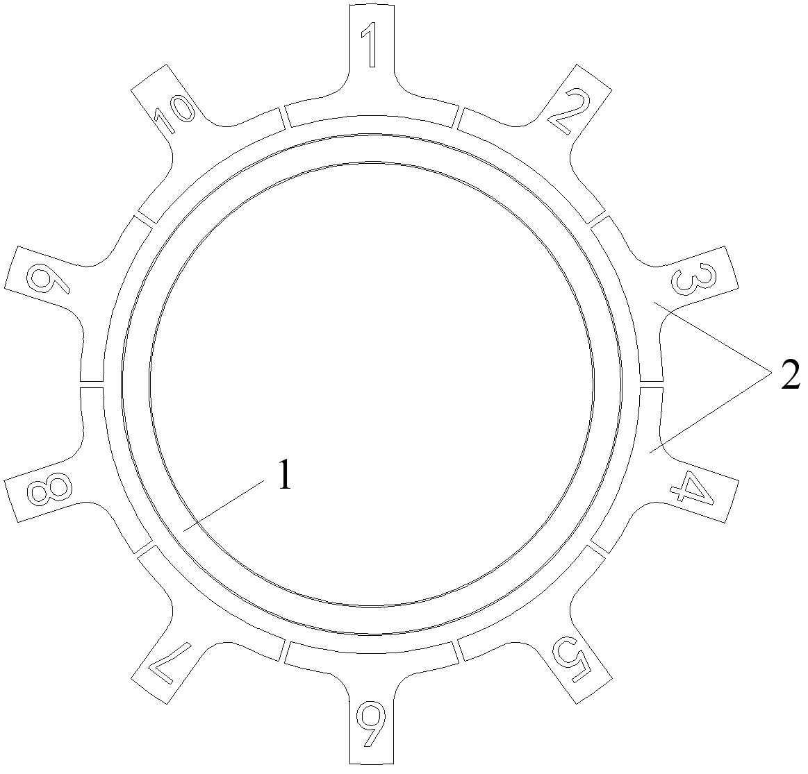分段式内转子环形海尔贝克阵列磁钢组装工装及组装工艺_专利查询 - 企查查